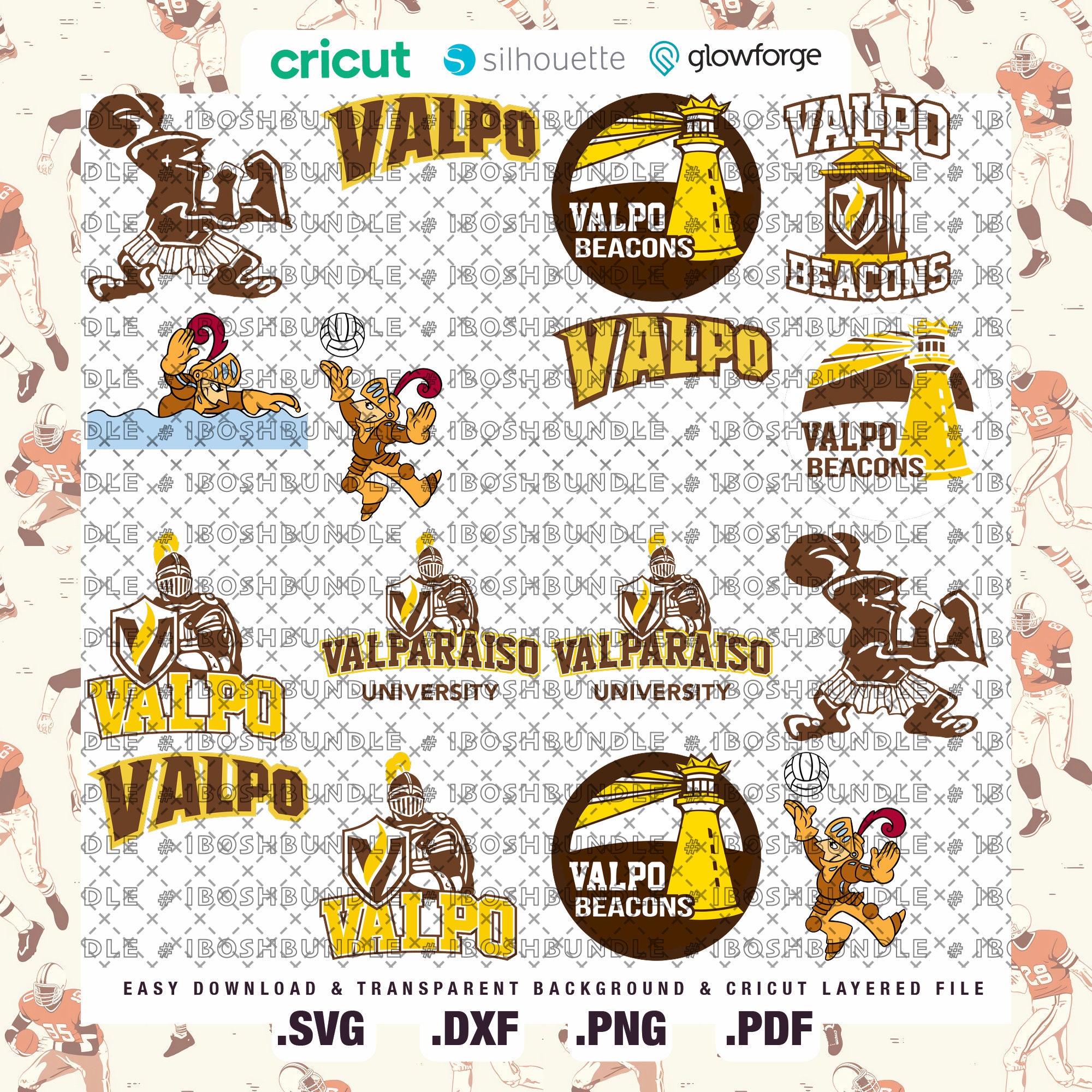 Team 35 Valparaiso University SVG, Beacons SVG, College, Athletics ...