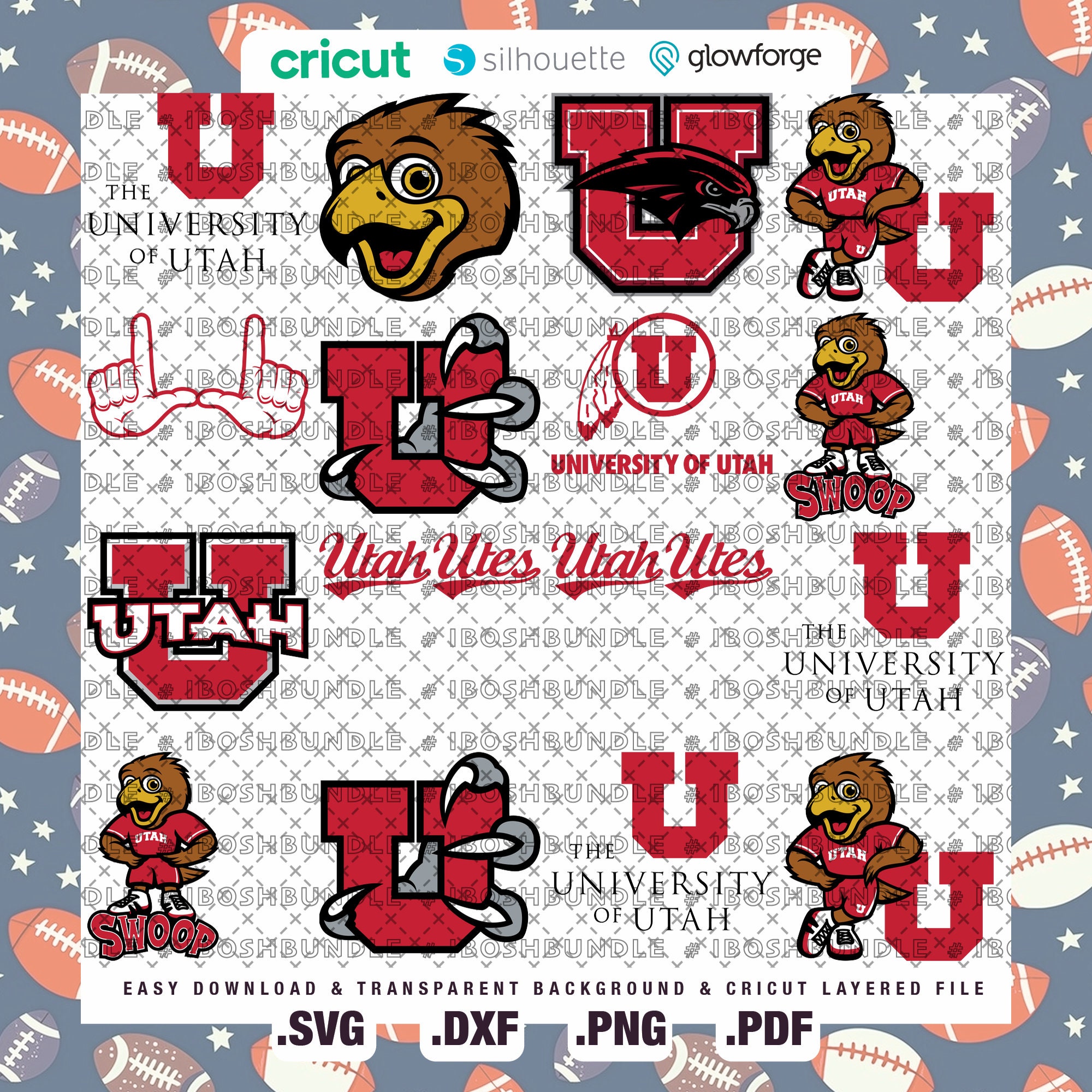 Team 33 Utah University SVG, Utes SVG, College, Athletics, Football ...