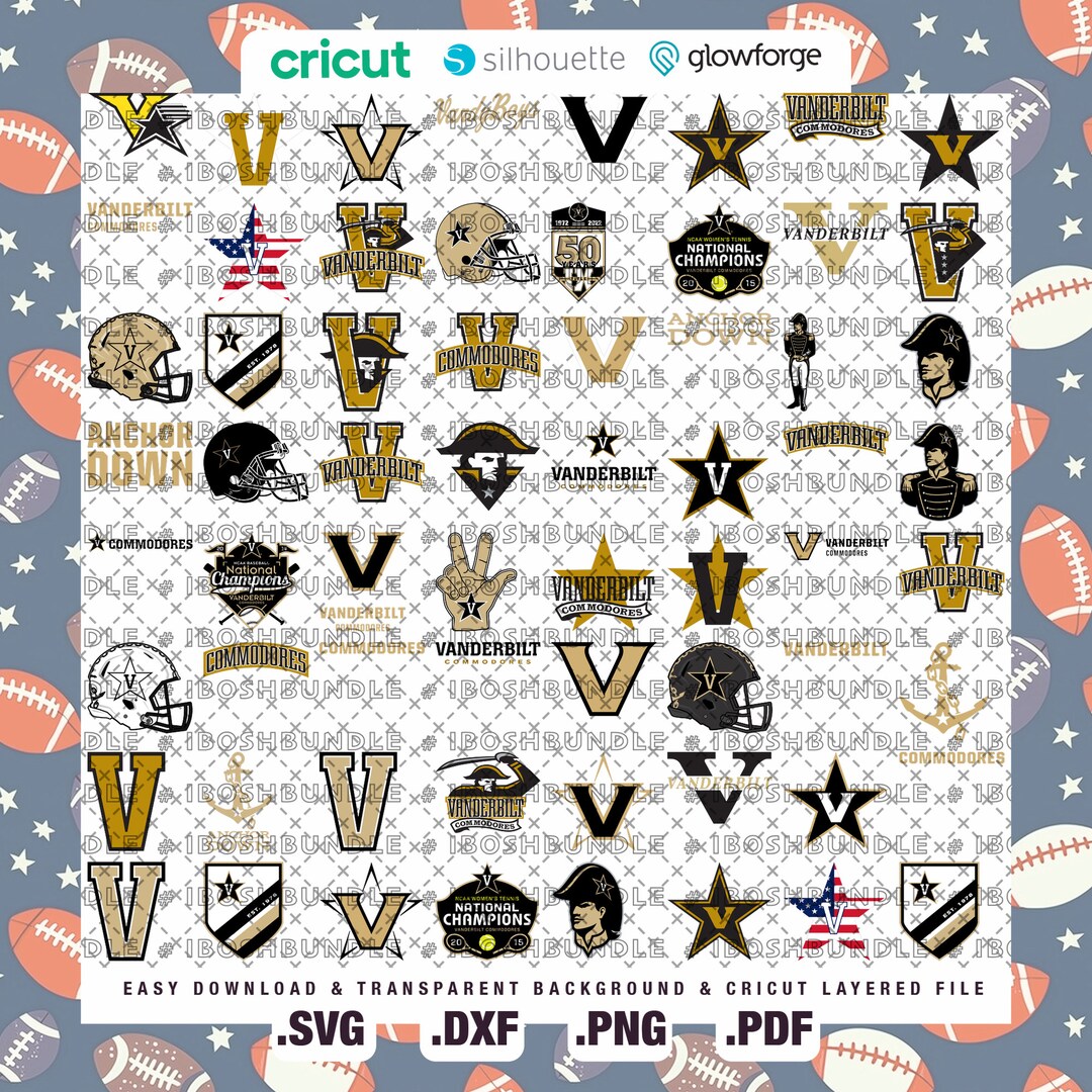 Team 36 Vanderbilt University SVG, Commodores SVG, College, Athletics ...