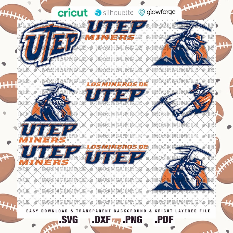 Team 34 Utep University SVG, Miners SVG, College, Athletics, Football ...