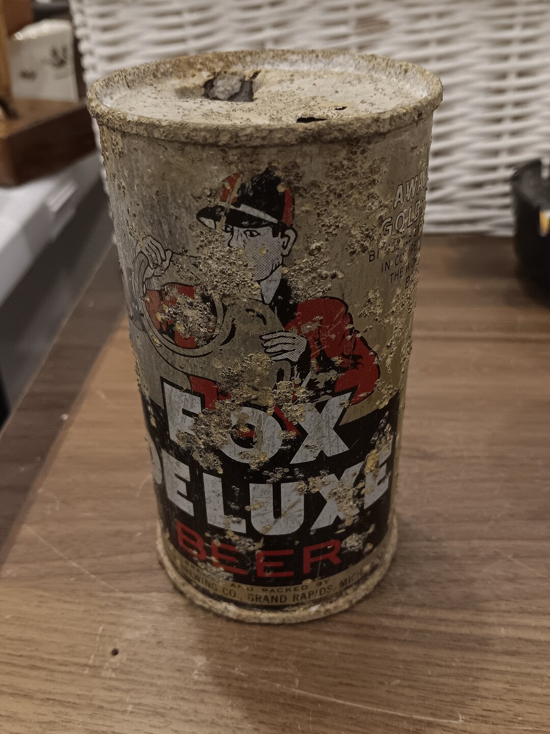 Fox Deluxe Flat Top Beer Can - Etsy