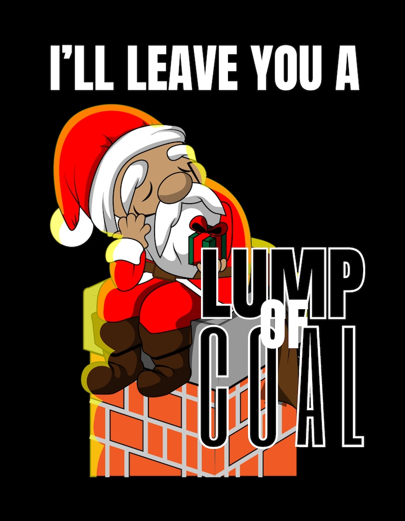 Lump of Coal for Christmas - Etsy