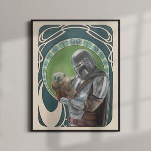 The Mando Print- 11x14" - Etsy
