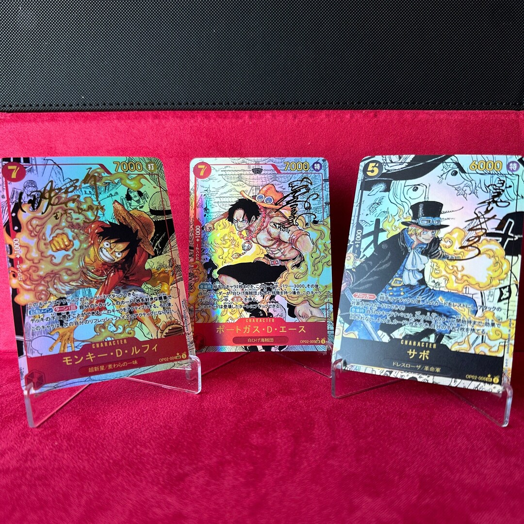 OPTCG the Three Brothers Custom Manga Art Set Custom Made BEST Quality ... OPTCG the Three Brothers Custom Manga Art Set Custom Made BEST Quality ...