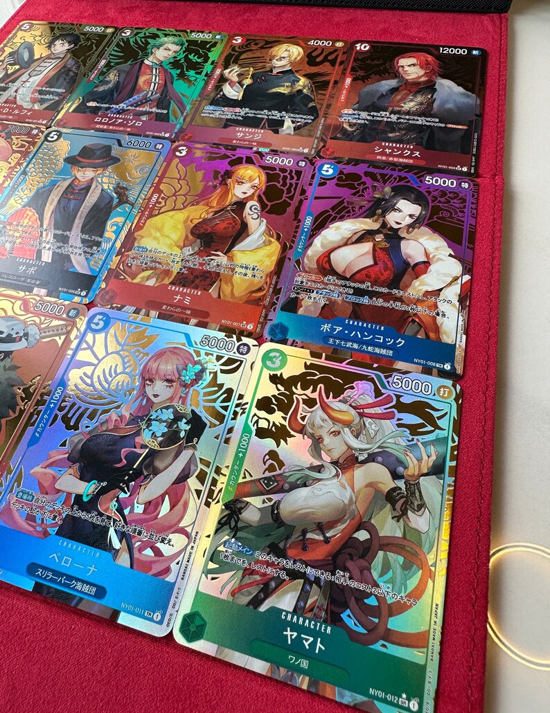 OPTCG Textured Gold Foiled Character Set 002 chinese New Year Special ...