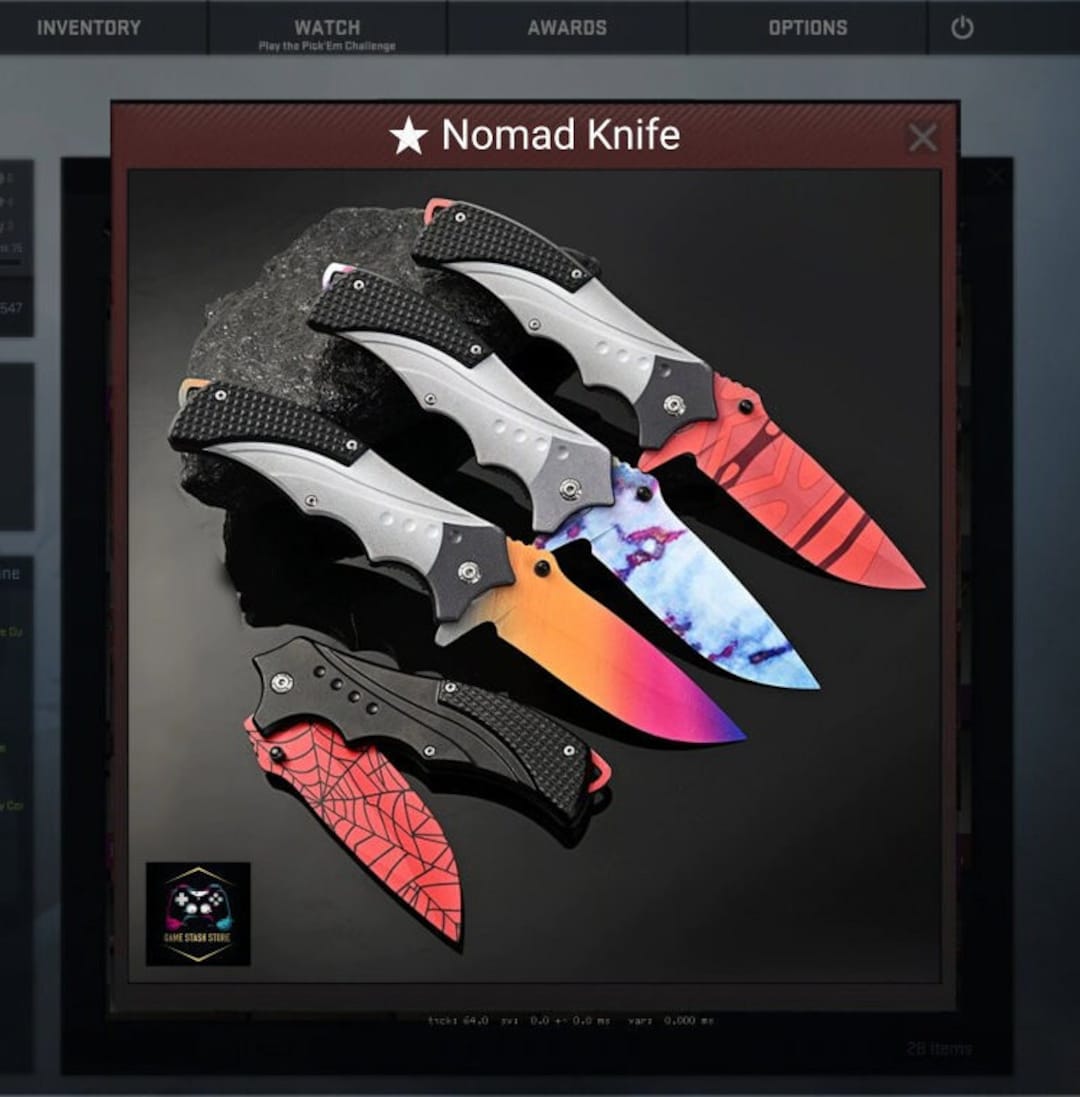 CS2 CSGO Nomad Knife REAL Knives - Etsy