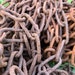 Rusty Iron Chain, Decorative Rustic Chain, Home Decor, Farmhouse Barn ...