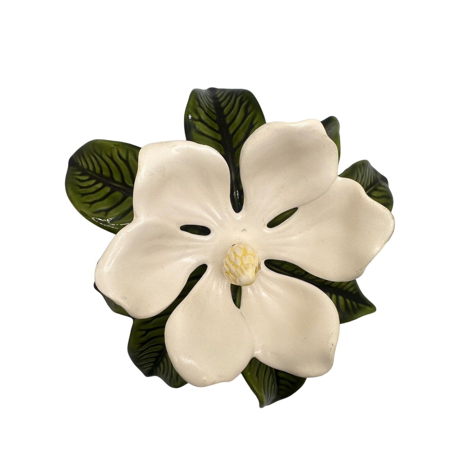 75 Jamar Mallory Studio Ceramic Magnolia Flower on Branch - Etsy