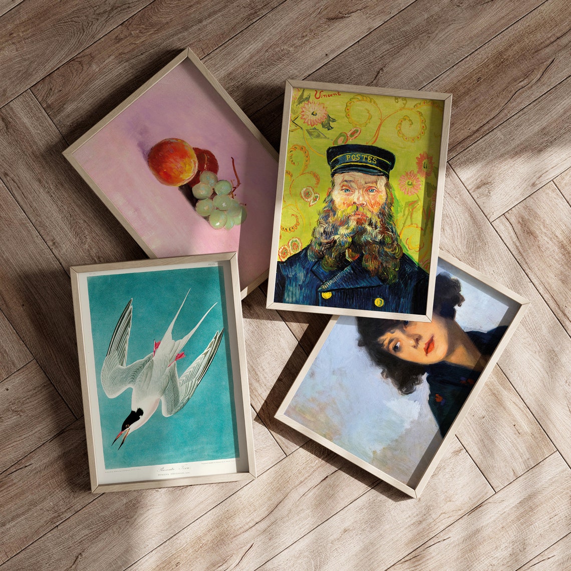 Maximalist Gallery Wall Set of 17, Eclectic Art Bundle, Edvard Munch ...