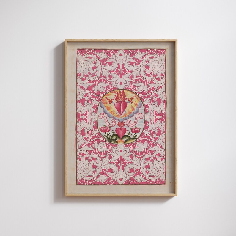 Romantic Pink Wall Décor Set | Coquette Gallery Wall Set | French ...