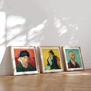 Vincent Van Gogh PRINTABLE Impressionist Painting Gallery Wall Set ...