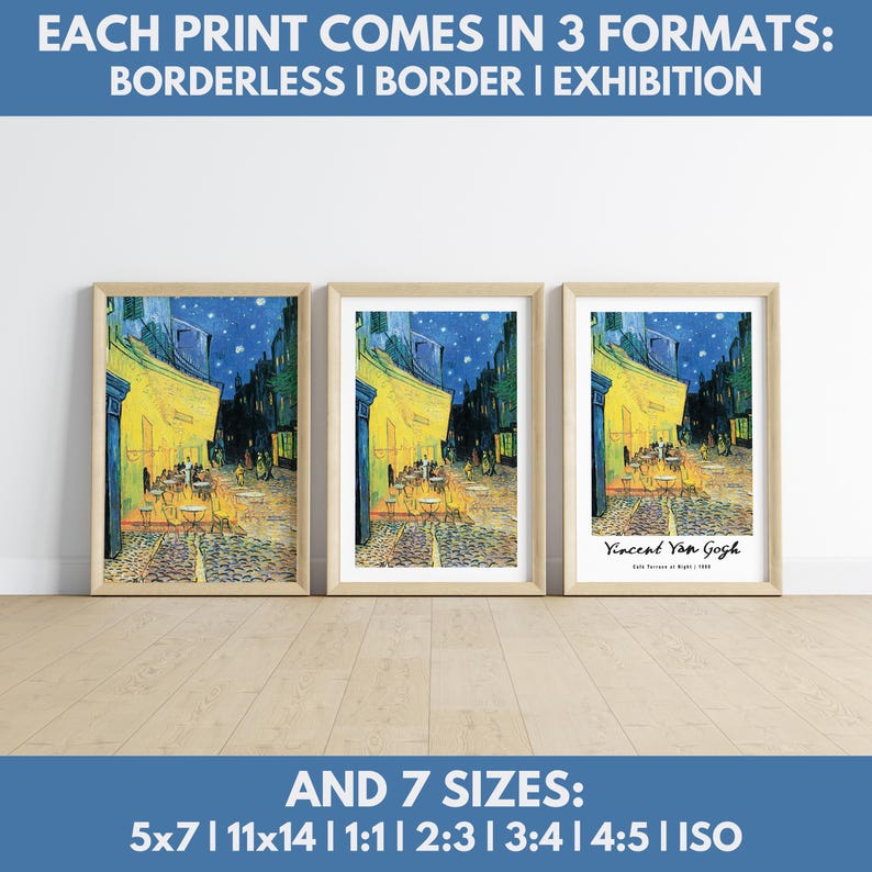 30 Vincent Van Gogh Starry Night PRINTABLE Wall Art Mega Bundle Print ...