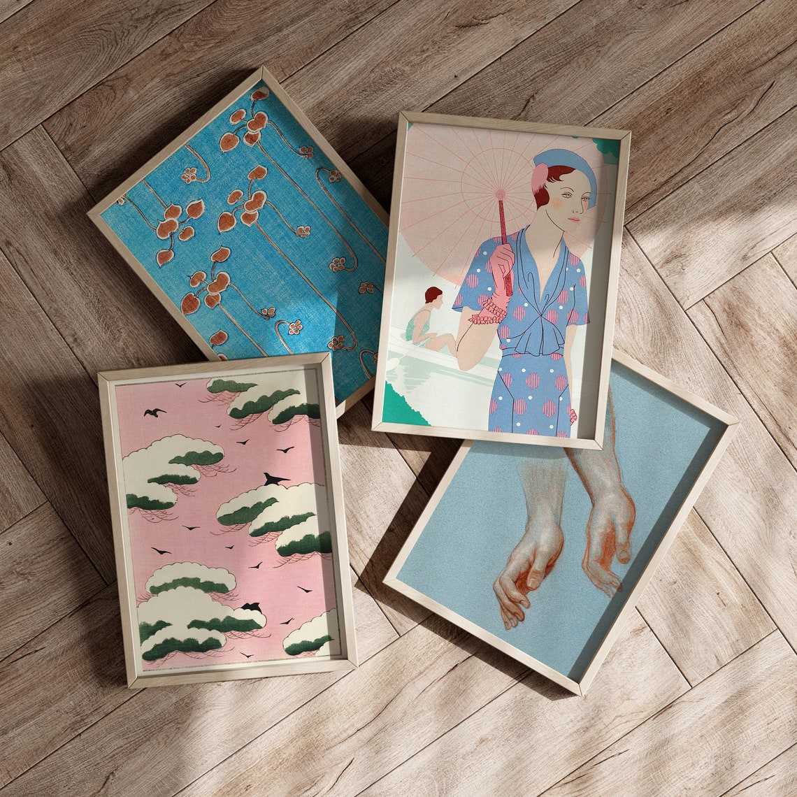 Maximalist Gallery Wall Set of 17, Eclectic Art Bundle, Edvard Munch ...