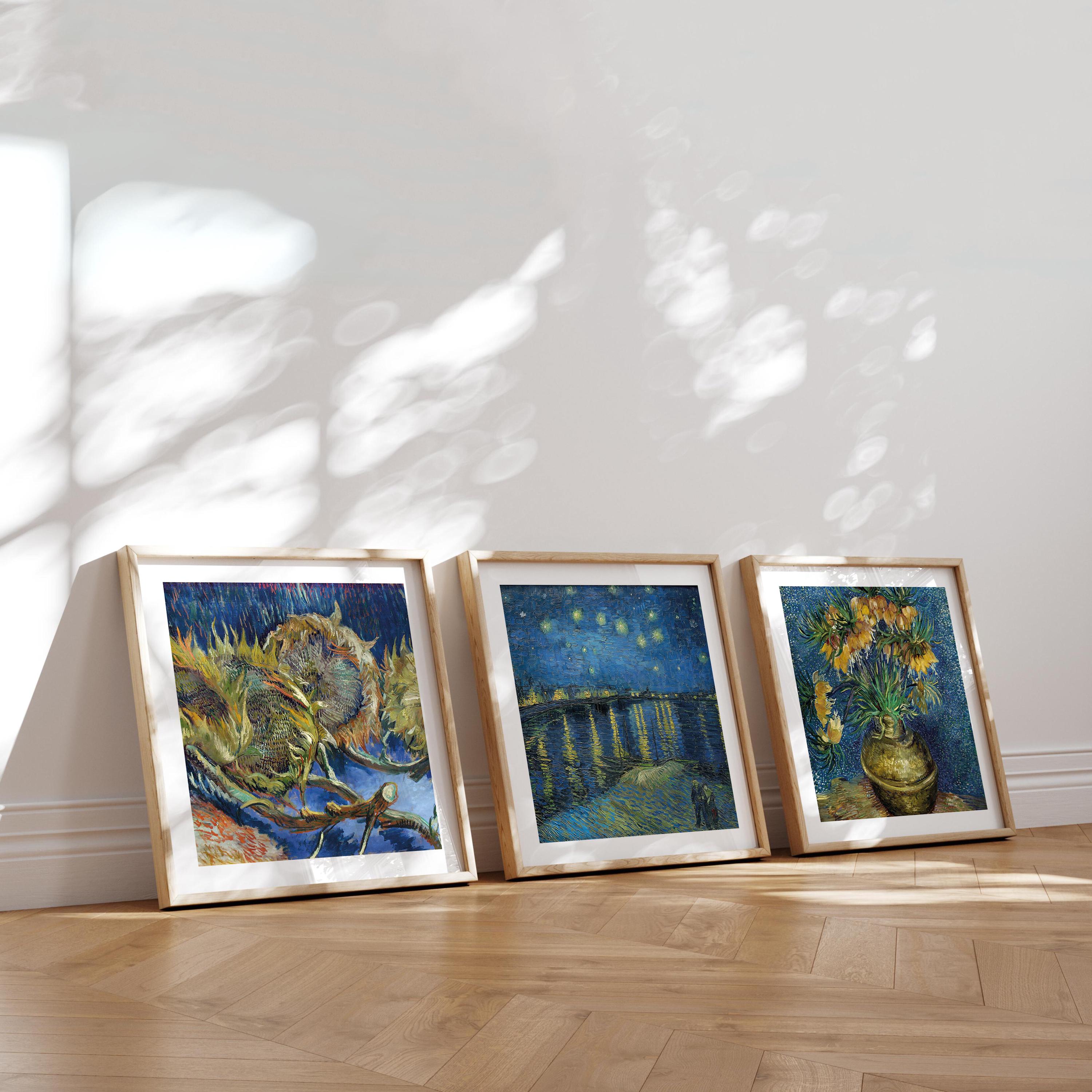 30 Vincent Van Gogh Starry Night PRINTABLE Wall Art Mega Bundle Print ...