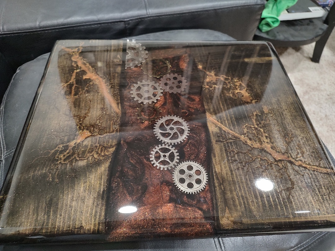 Upcycled Farmers Market Crate Epoxy River Charcuterie Board - Etsy