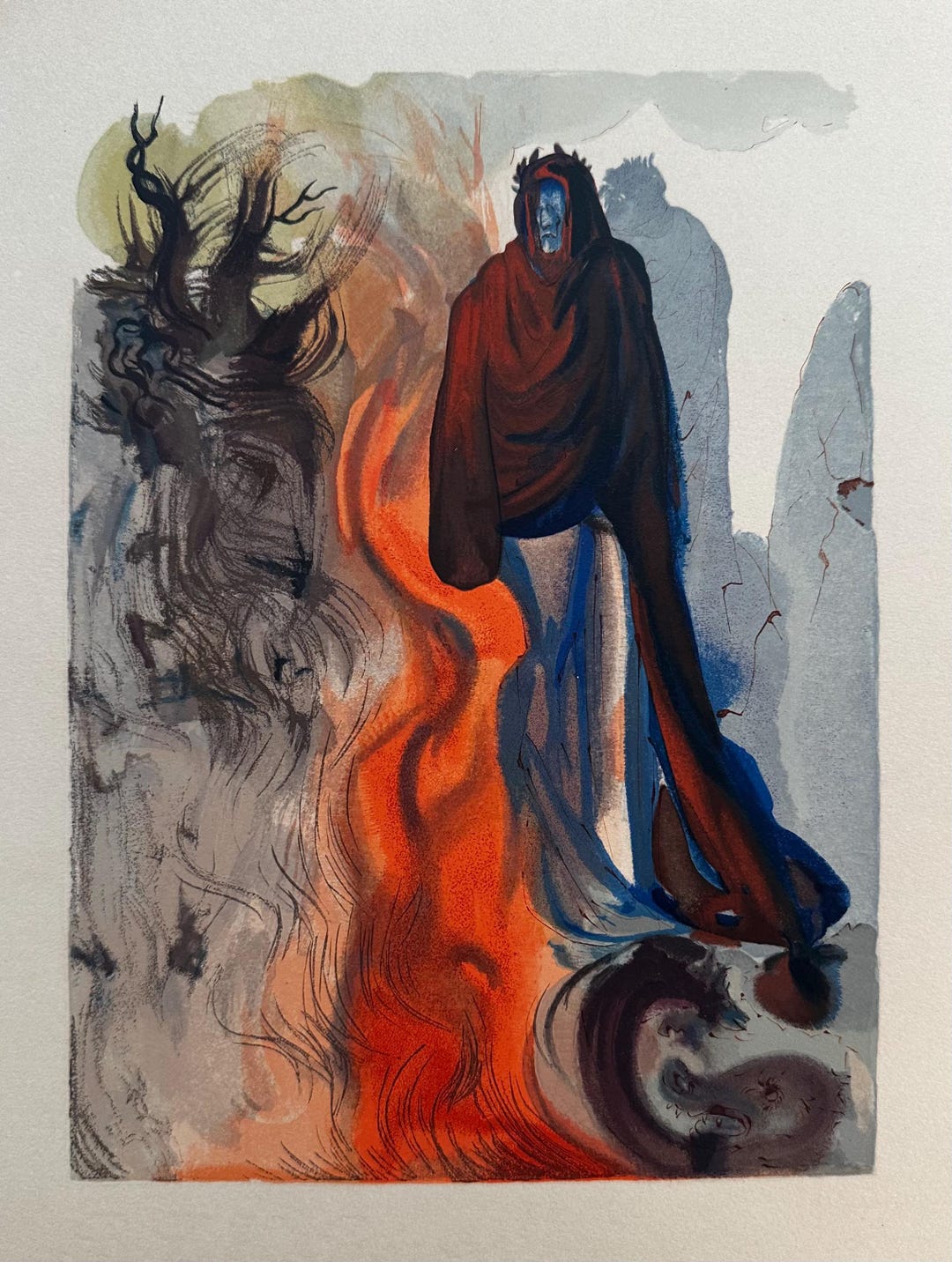 Salvador Dali, Divine Comedy, Hell Canto 16 - Etsy