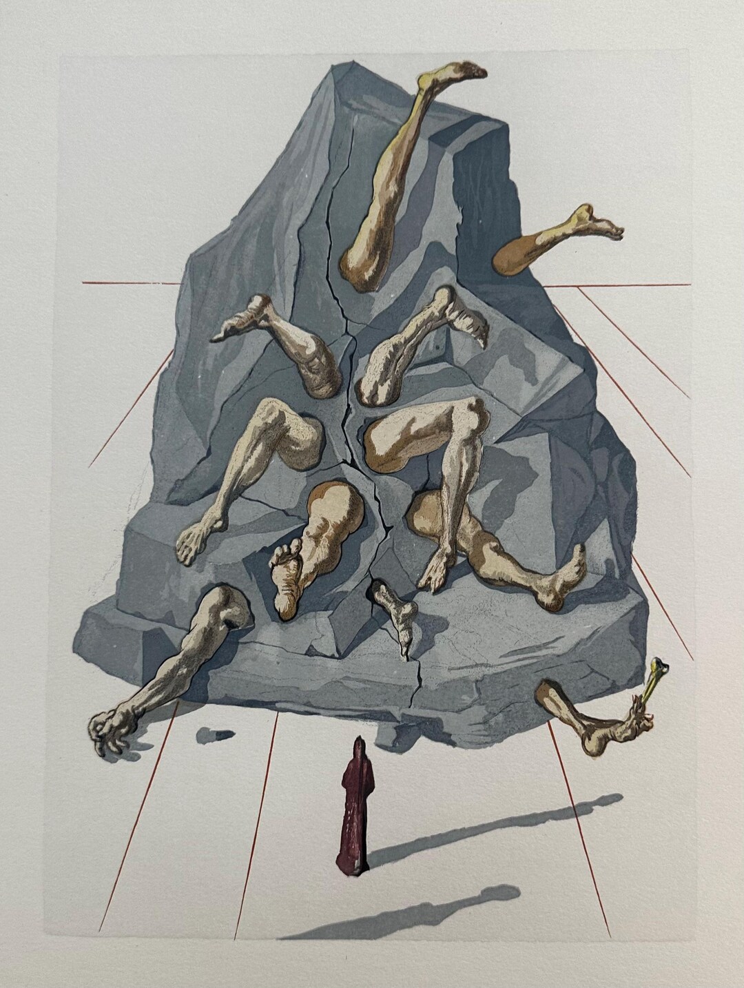 Salvador Dali, Divine Comedy, Hell Canto 21 - Etsy