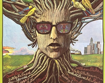Bob Dylan Tree by Michael Foreman - Etsy