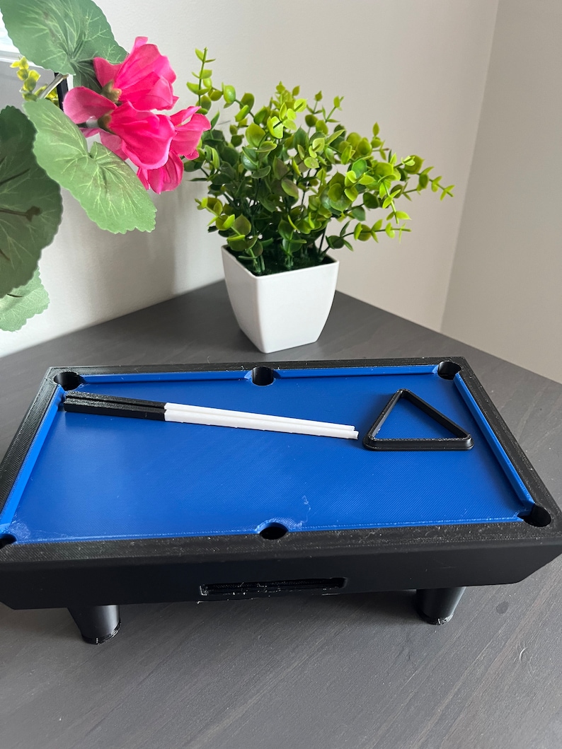 Playable 3D PRINTED POOL TABLE| Miniature Pool Tables| Replicas| 3D ...
