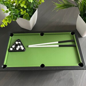 Playable 3D PRINTED POOL TABLE| Miniature Pool Tables| Replicas| 3D ...