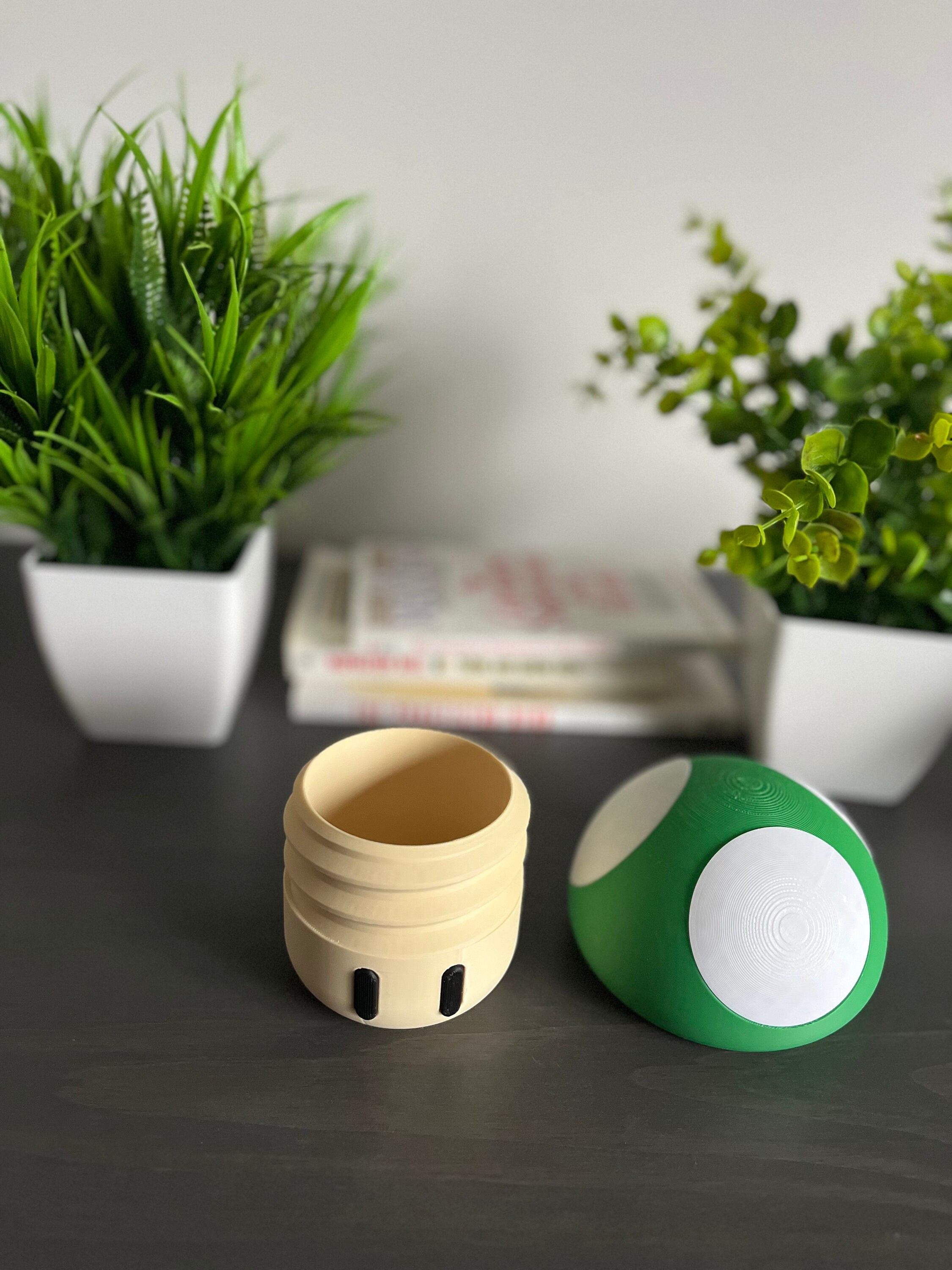 MARIO MUSHROOM CONTAINER Mario Inspired Toolsmall Giftspot Container ...