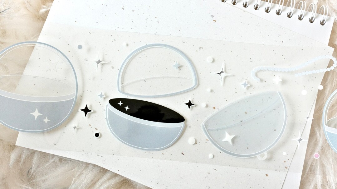 Boom+boom Masking Tape (1 Loop Sample), Large Gacha 大扭蛋, Clear PET Tape ...