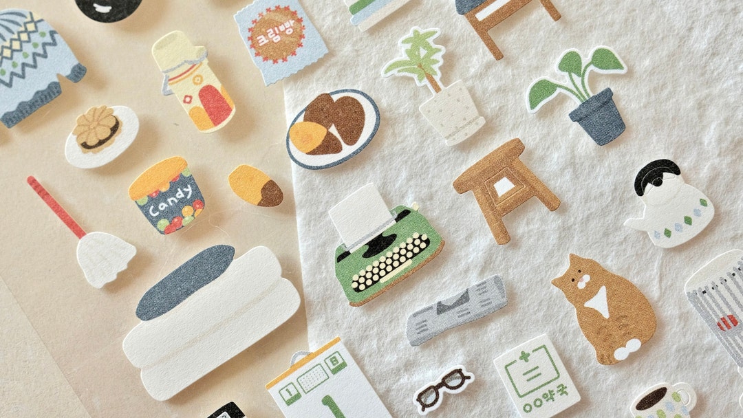 Suatelier Sticker No.1152 Grandpa's Room, Decoration Stickers ...