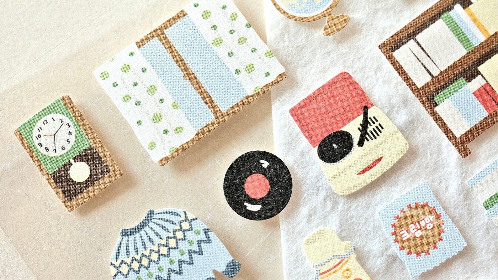 Suatelier Sticker No.1152 Grandpa's Room, Decoration Stickers ...