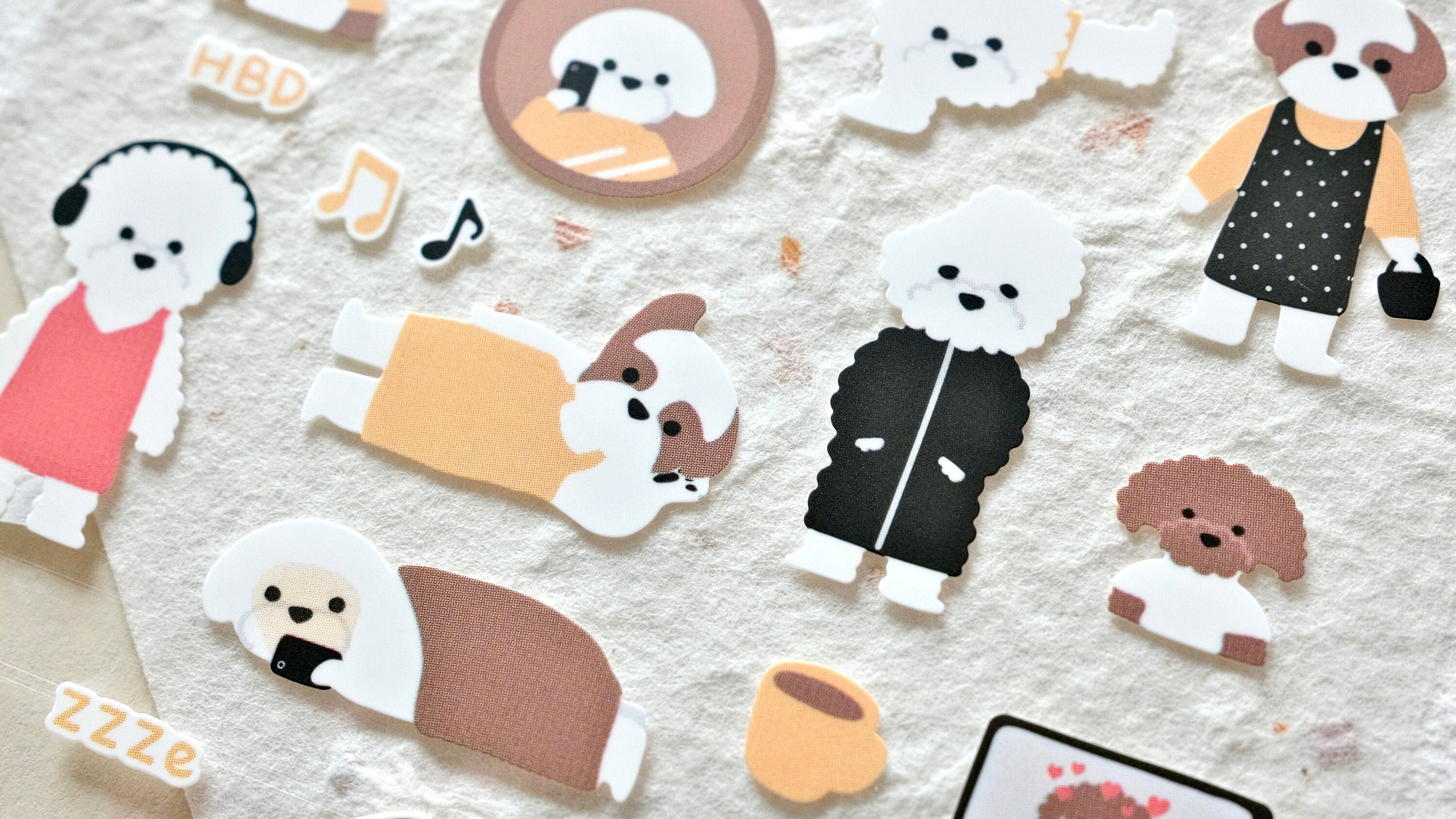 Suatelier Sticker No.1096 Hodoo Decoration Stickers, Scrapbook Stickers ...