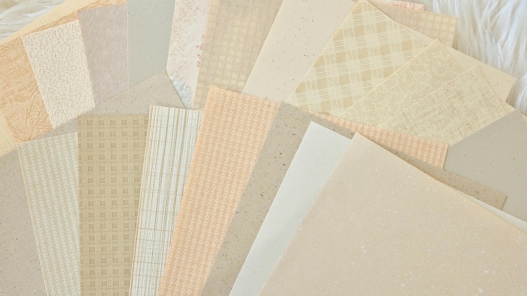 Assorted Paper Pack for Junk Journaling, Autumn, Collaging, Vintage ...