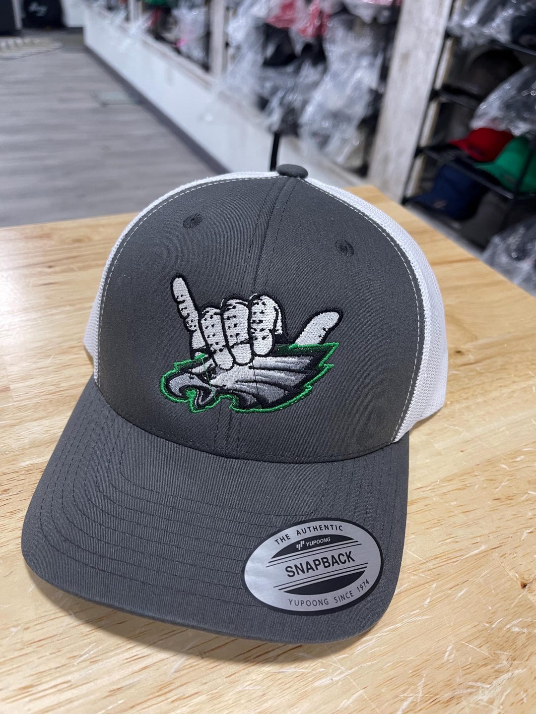 Hang Loose Hand Snapback Full Embroidery - Etsy