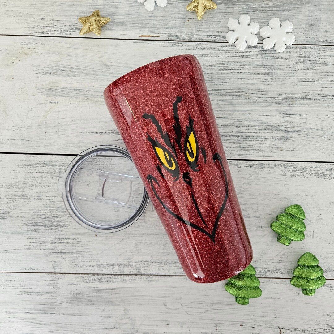 The Grinch Tumbler Custom Grinch Kids Cup Grinch Gift for Christmas ...