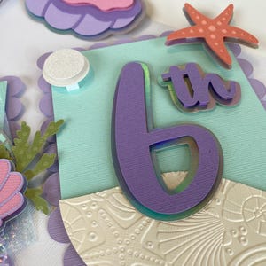 Mermaid Party Banner Little Mermaid Party Under the Sea Mermaid Theme ...