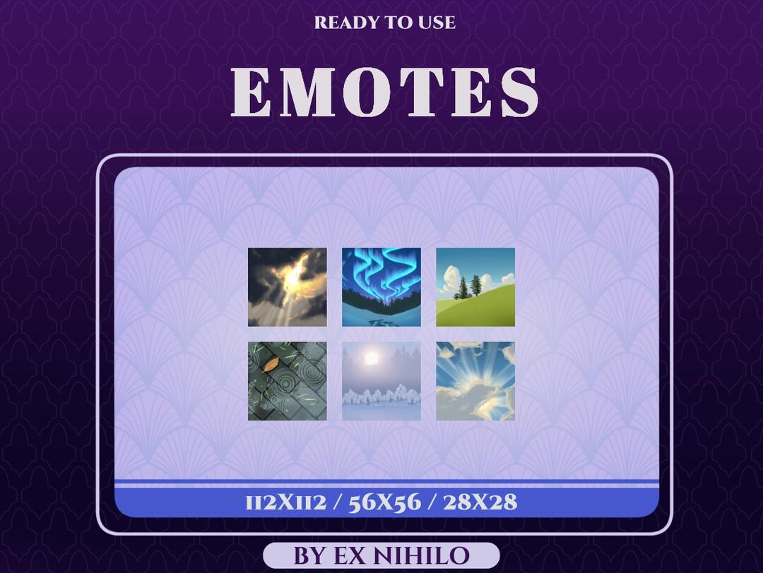Simple Weather Emotes || Twitch, Discord || Transparent PNG Emote - Etsy