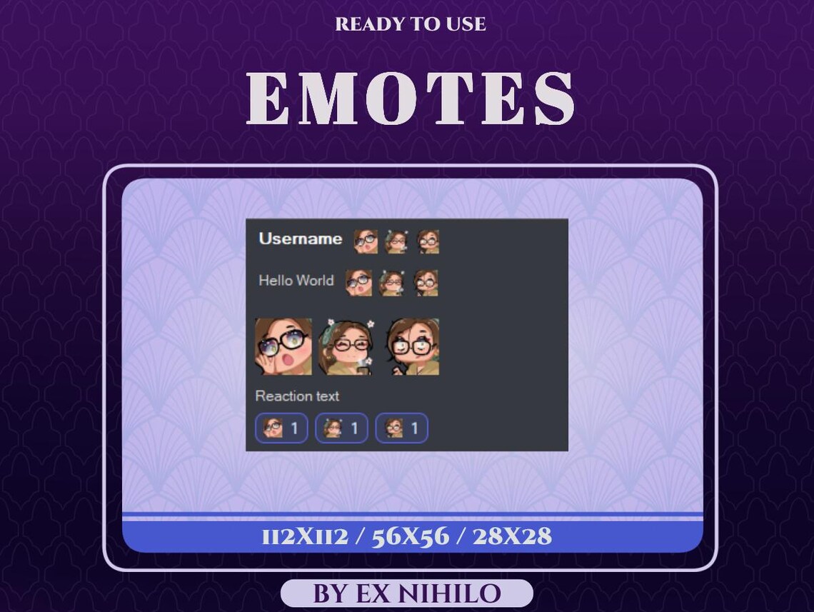 Alma Monster Hunter Wilds Emotes || Animated || Twitch, Discord ...