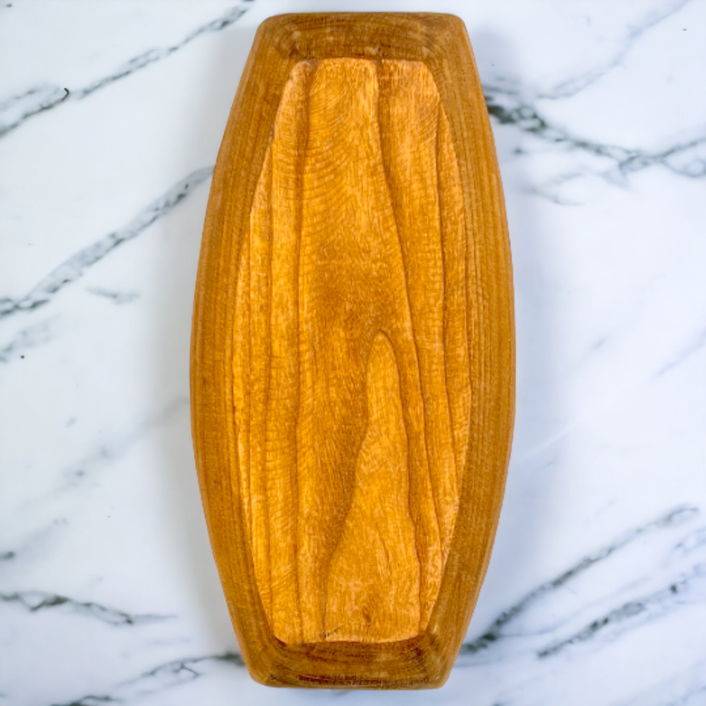 Polynesian Tapa Design Wooden Bread or Dough Bowl Food-safe Artistry ...