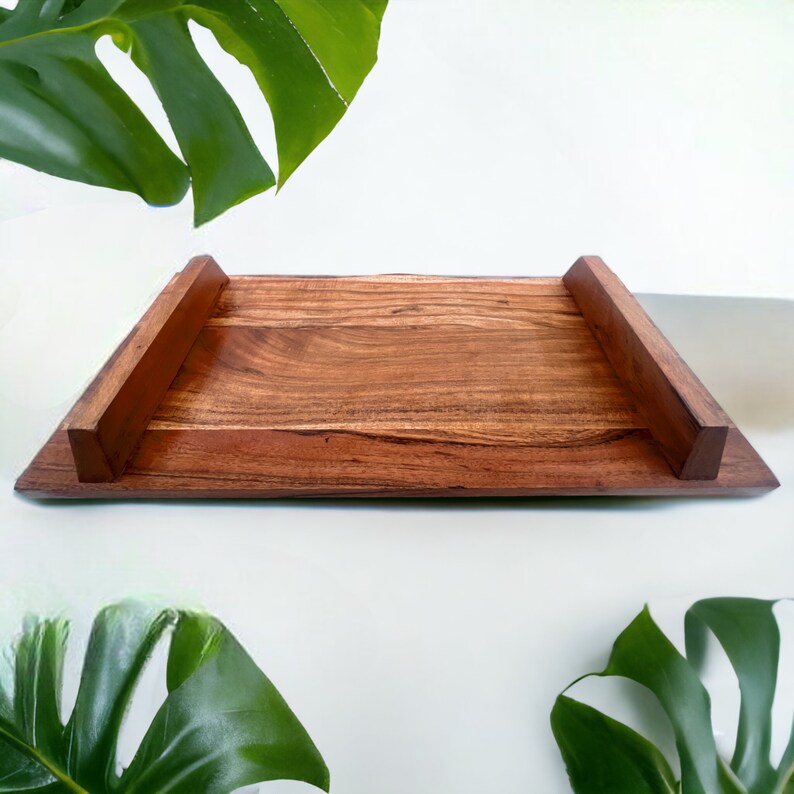 Auke Samoa Hibiscus Tribal Pattern Engraved Wood Stand - Etsy