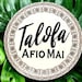 Samoan Welcome Sign: Hand-painted Polynesian Home Decor - Etsy
