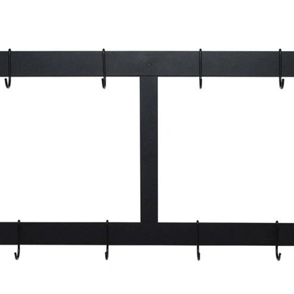 Wall Mount Pot Rack - Etsy