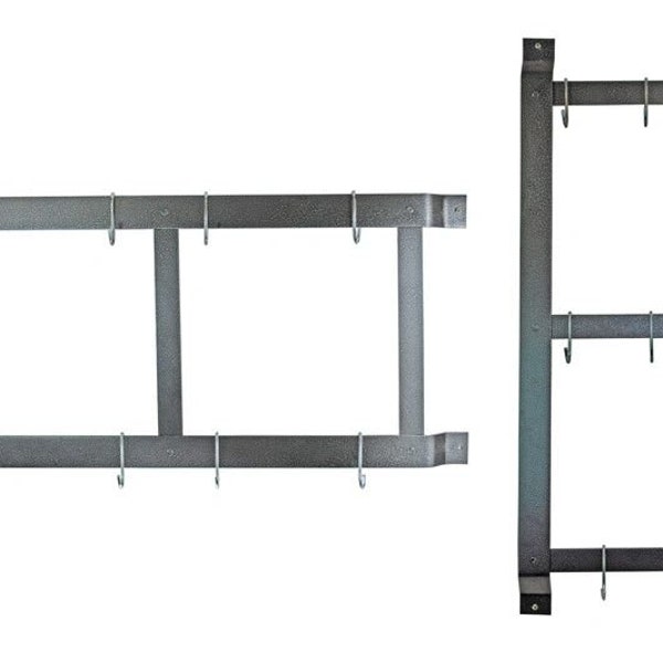 Wall Mount Pot Rack - Etsy