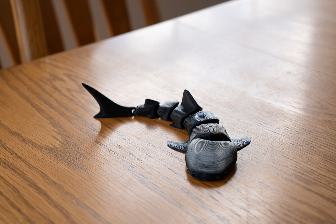 Articulated Whale Shark Fidget Toy Lifelike Poseable Marine Life ...