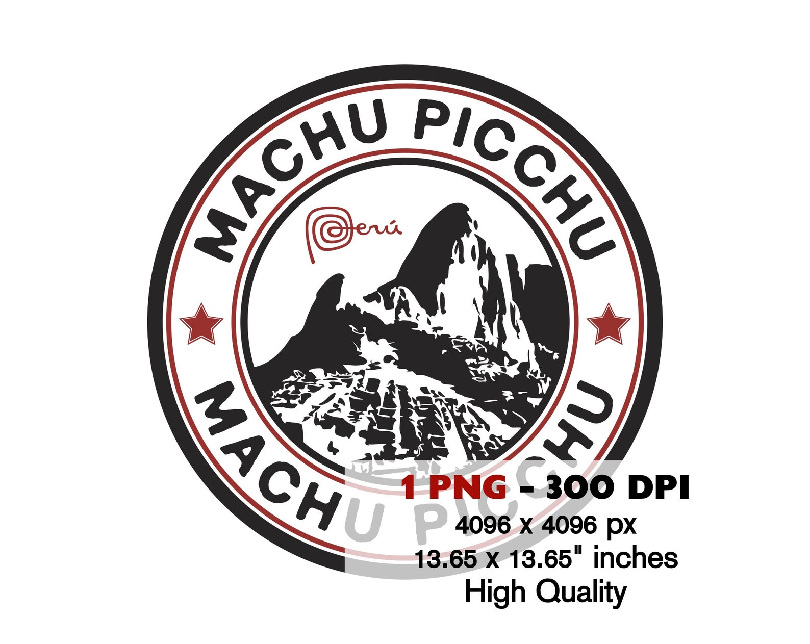 Machu Picchu Peru PNG, Peru PNG, Cusco Png, Peruvian Shirt Png, PNG ...