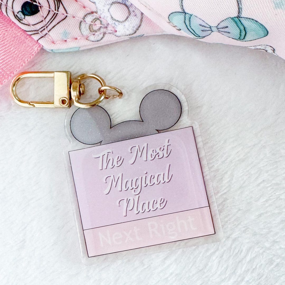 Magical Sign Keychain, Disney Sign Keychain, Disney Bag Charm ...