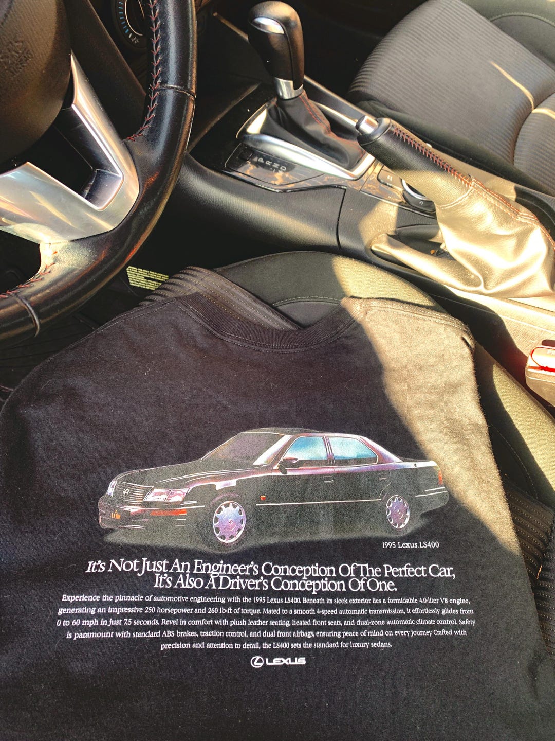 Vintage Lexus LS400 T-shirt Unisex Heavy Cotton Tee, Classic Logo Tee ...