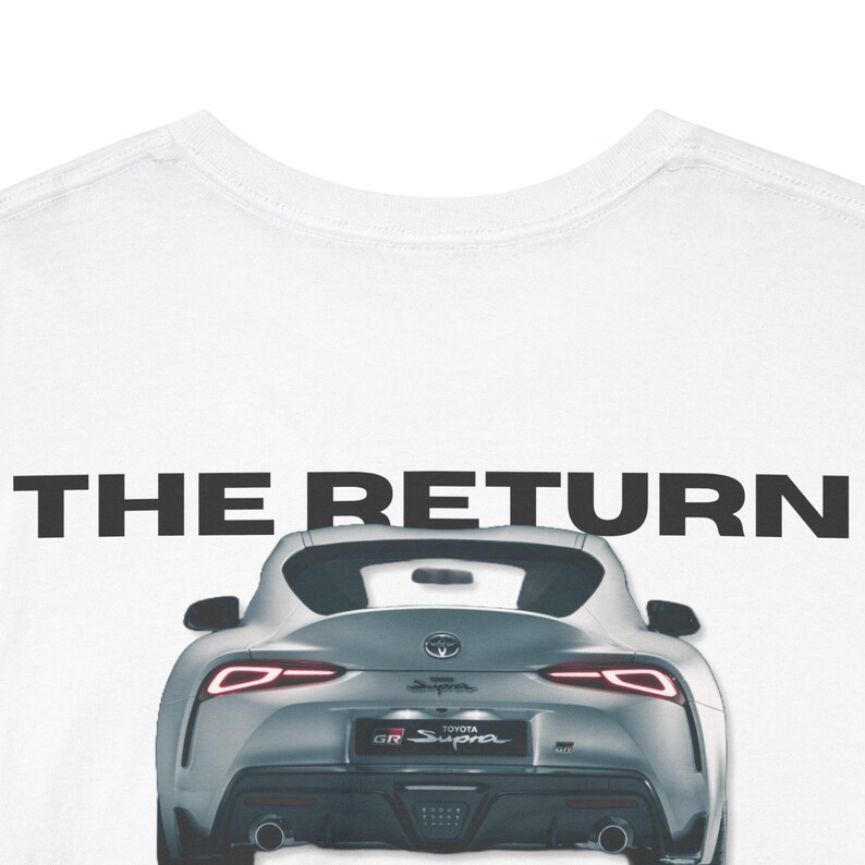 Vintage Style 2024 Toyota Supra MK5 Ad T-shirt: Retro 90s Style Classic ...