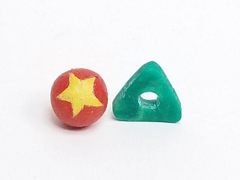 Coraline Doll Handmade Ghost Eye & Triangle Stone - Etsy