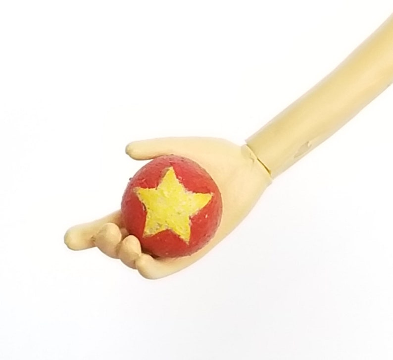 Coraline Doll Handmade Ghost Eye & Triangle Stone - Etsy