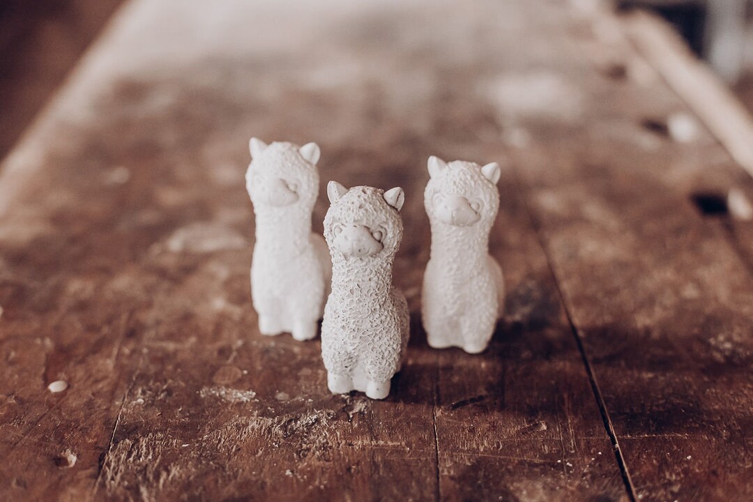 Lama, Alpaca, Concrete Decoration, Gift Idea, Anna's Art - Etsy