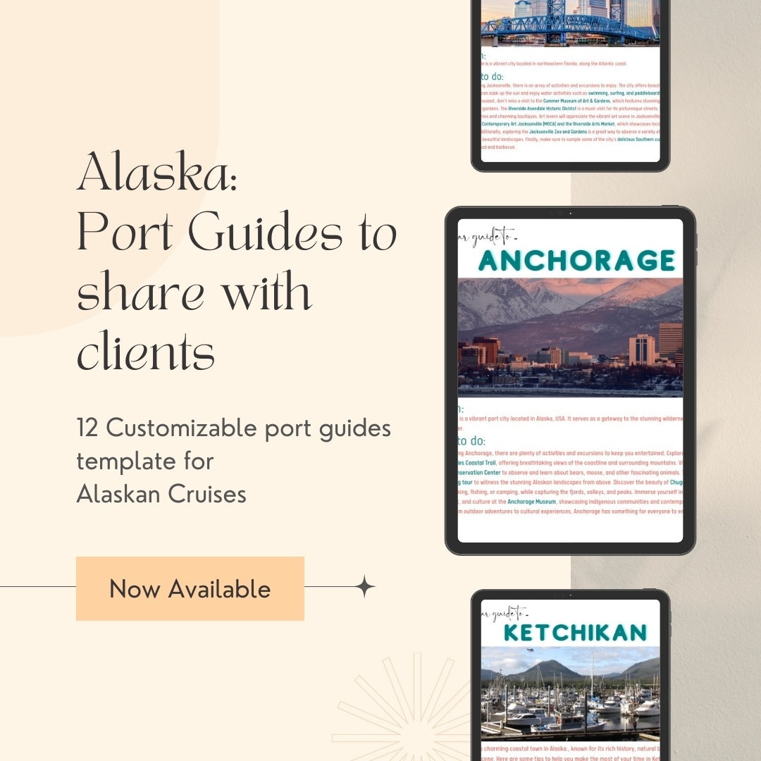 Alaskan Cruise Port Guides - Etsy