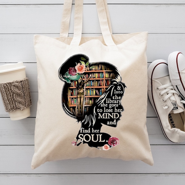 Book Lover Bag - Etsy